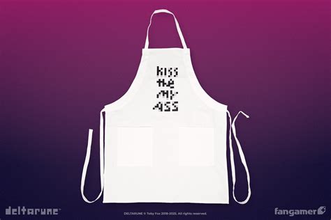 Deltarune Kiss The My Ass Apron Fangamer