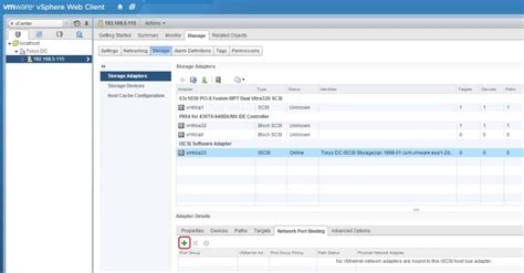 Configure ISCSI Software Initiator VMware ESXi