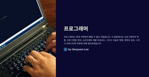 프로그래머