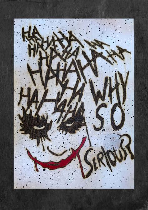 Why So Serious Font