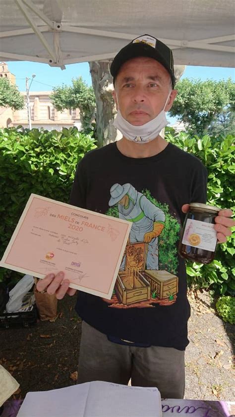 Jacky Rubin a obtenu une médaille dor dans la catégorie miel de Forêt