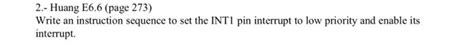 2 huang e6 6 page 273 write an instruction