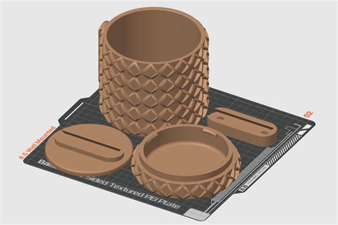 Bubble Lattice Planter 3d Model By Loftedgoods On Thangs