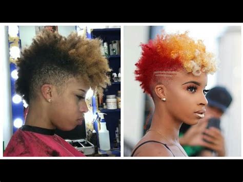 Faded Mohawk For Women