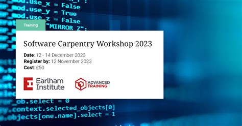 Register For Software Carpentry Course Earlham Institute Posted On The Topic Linkedin