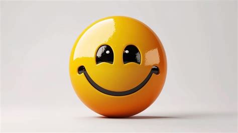 Cartoon Smily Face Premium Ai Generated Image