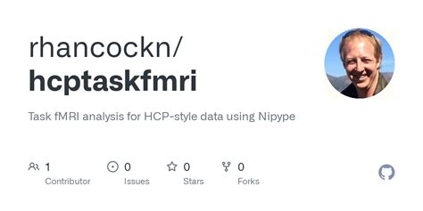 GitHub Rhancockn Hcptaskfmri Task FMRI Analysis For HCP Style Data Using Nipype