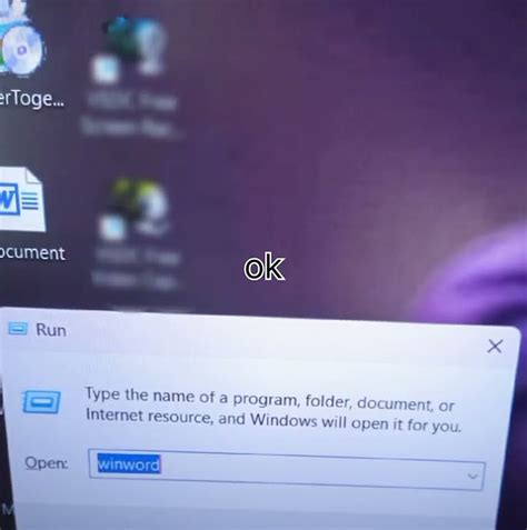 how to open ms word with shortcut key youtube