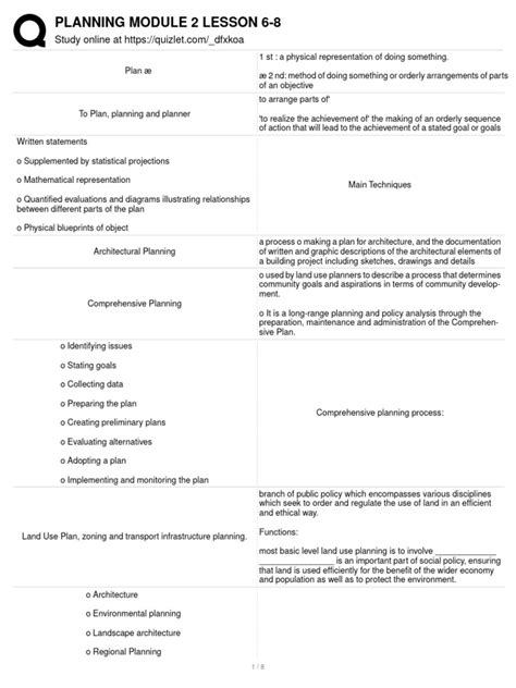 Planning 3 Module 2 Lesson 6 8 Pdf