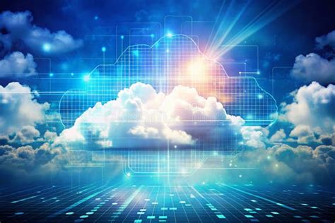 Unlocking The Power Of Cloud Computing A Visual Representation Of Data