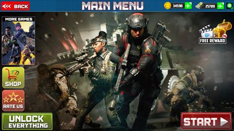 Fps Shooting Game Ui On Behance