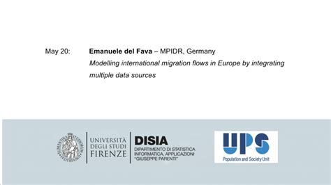 modelling international migration flows in europe by integrating
