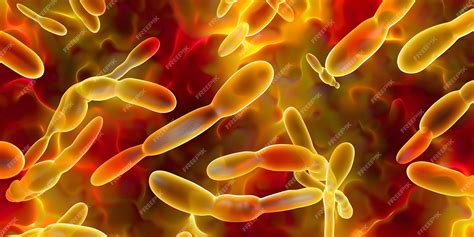 3d Model Of Saccharomyces Cerevisiae Known As Bakers Or Brewers Yeast