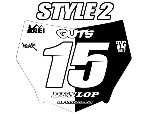 Custom Motocutz Plate Decals Etsy Australia