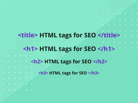 Essential HTML Tags For SEO That You Need To Know