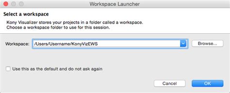 Post Installation Tasks For Kony Visualizer Enterprise On Mac Machines