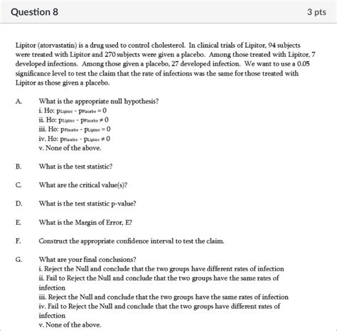 Solved Lipitor Atorvastatin Is A Drug Used To Control