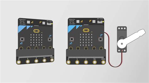 code two micro bits as a servo remote controller — micro bit coding