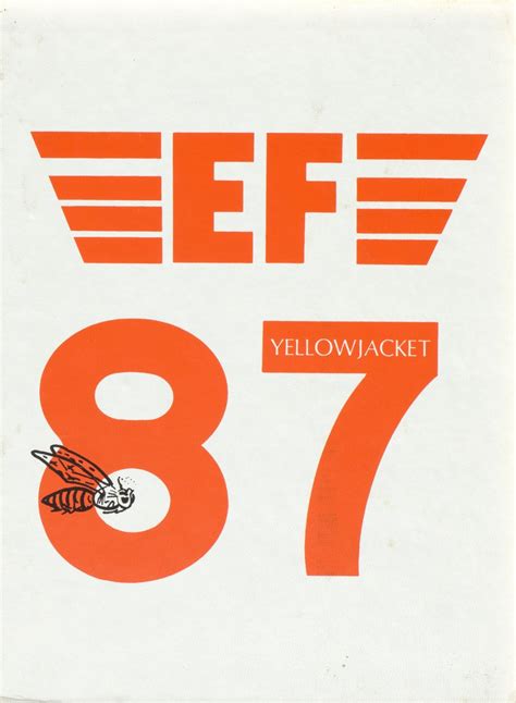1987 Yearbook From Elysian Fields High School From Elysian Fields Texas For Sale