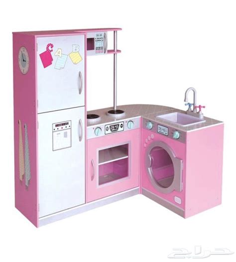 لعبة مطبخ كبير خشبي للأطفال