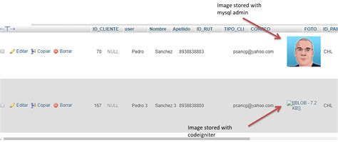Image Not Available In Mysql When Upload With Codeigniter Stack Overflow