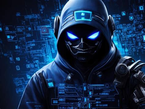 Premium Ai Image Hacker Using The Internet Hacked Abstract Computer Server Database Network