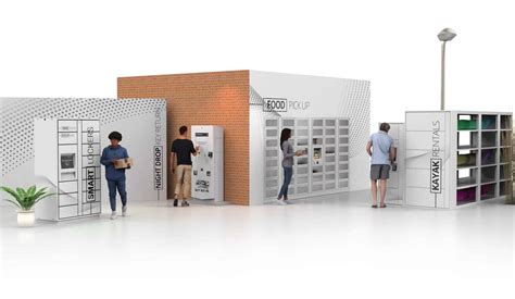 Automated Smart Locker System Meridian Kiosks