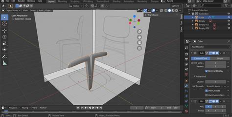 Modeling Mirror Modifier Blender Stack Exchange