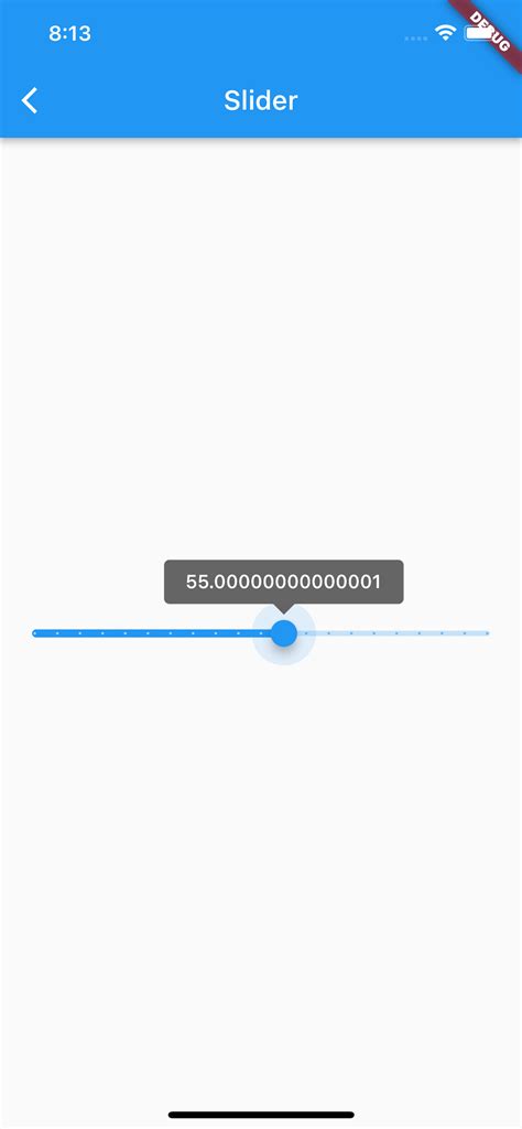 Flutter Slider