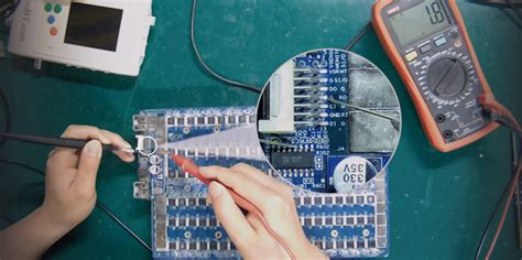 asic chip signal circuit connection on avalon a1246 hash board zmrc