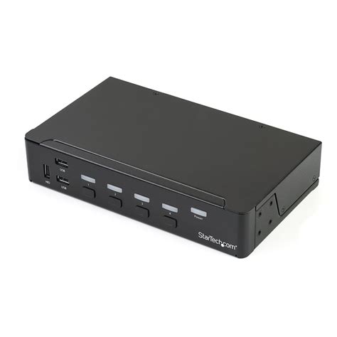 Startech Port DisplayPort KVM SwitchDP KVM Switch With Built In USB Hub For