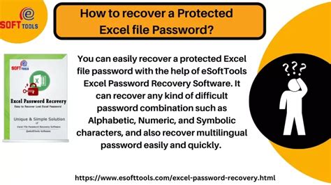 PPT How To Recover A Protected Excel File Password PowerPoint Presentation ID