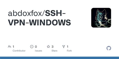 Github Abdoxfoxssh Vpn Windows