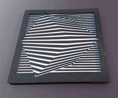 Lightburn File For 3d Cube Illusion Numonday