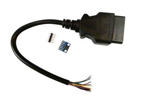 Male Obdii Obd2 Adapter Cable Sn65hvd230 Cjmcu 230 Can Bus Transceiver Module Ebay