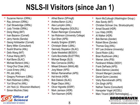 PPT NSLS II PowerPoint Presentation Free Download ID 778264