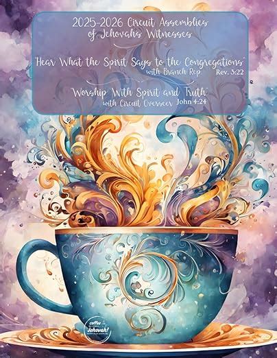 Jw 2025 2026 Circuit Assembly Notebook 2 In 1 Coffee Themed For Jehovahs Witnesses