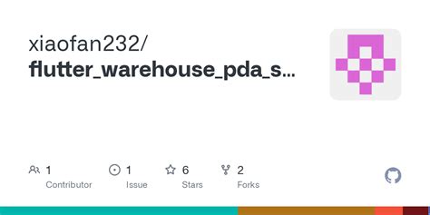 Github Xiaofan232 Flutter Warehouse Pda Scanner