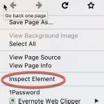 How To Use Your Browsers Inspect Tool