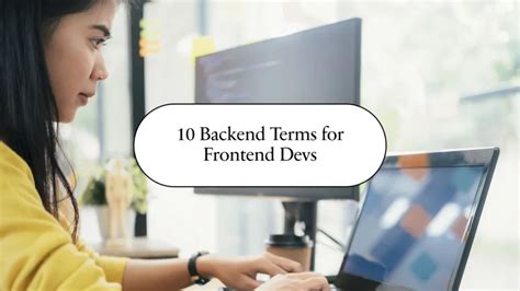 10 Essential Backend Terms For Frontend Developers