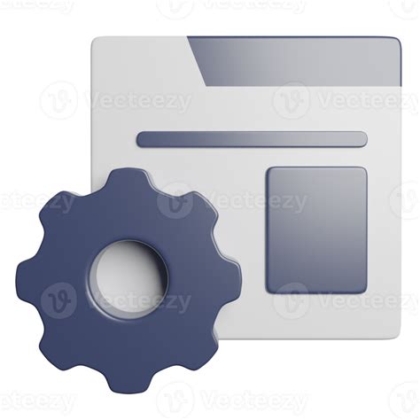 Gear Setting Configuration Marketing 64765420 Png