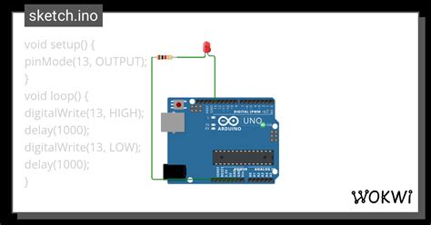 Led Cris Wokwi Esp32 Stm32 Arduino Simulator
