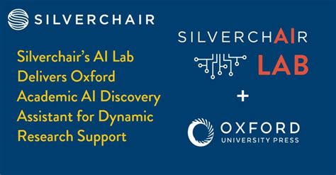 Silverchairs Ai Lab Delivers Oxford Academic Ai Discovery Assistant