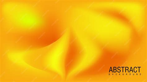 Fondo Abstracto Amarillo Vector Premium