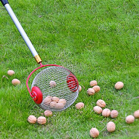 Roller Type Nut Collector Farm Fruit Picker For Pi Grandado