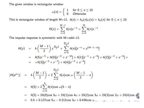 Fir Filter Design Pptx