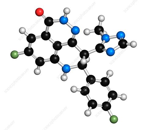 Talazoparib Cancer Drug Molecule Illustration Stock Image F017