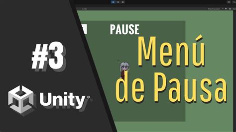 Menú de Pausa Simple Unity UI YouTube