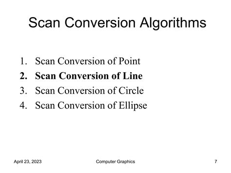 Lecture Line Scan Conversionppt