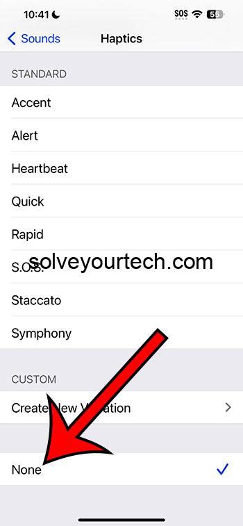 Ios How To Turn Off Text Message Vibration On Iphone Solve Your Tech
